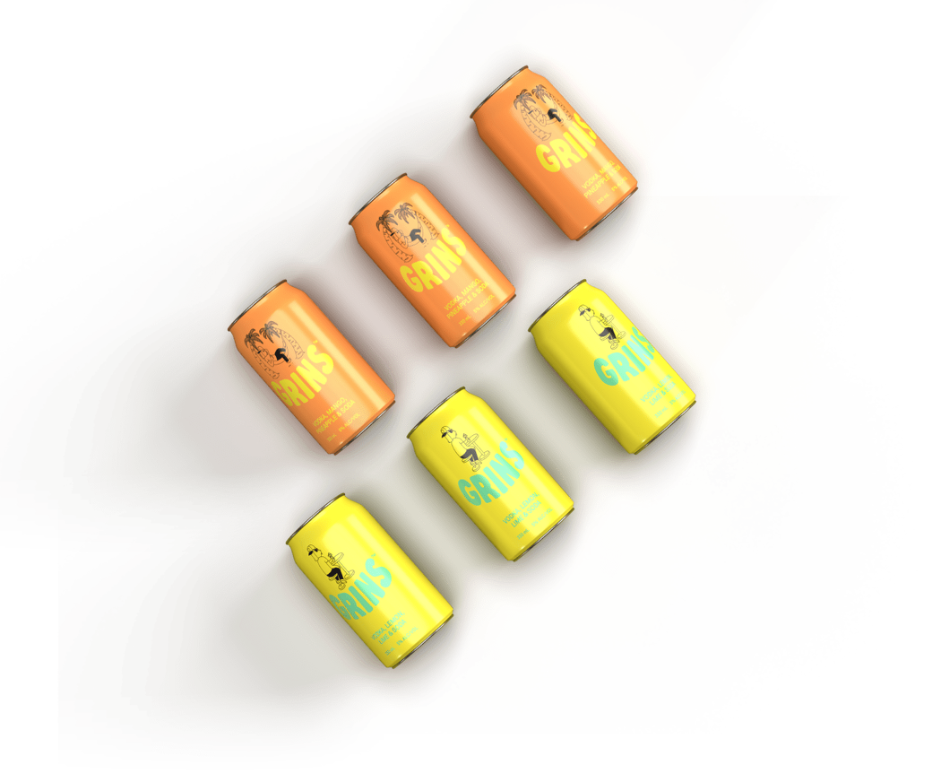 Grins | Ready to drink alcoholic beverages