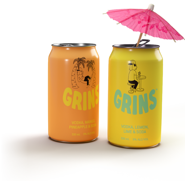 Grins | Ready to drink alcoholic beverages